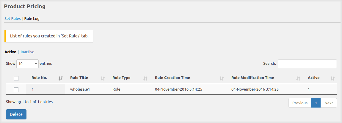 Product Pricing (Pricing Manager) - WisdmLabs Docs