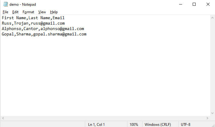How to deal with special characters in CSV Uploads - WisdmLabs Docs